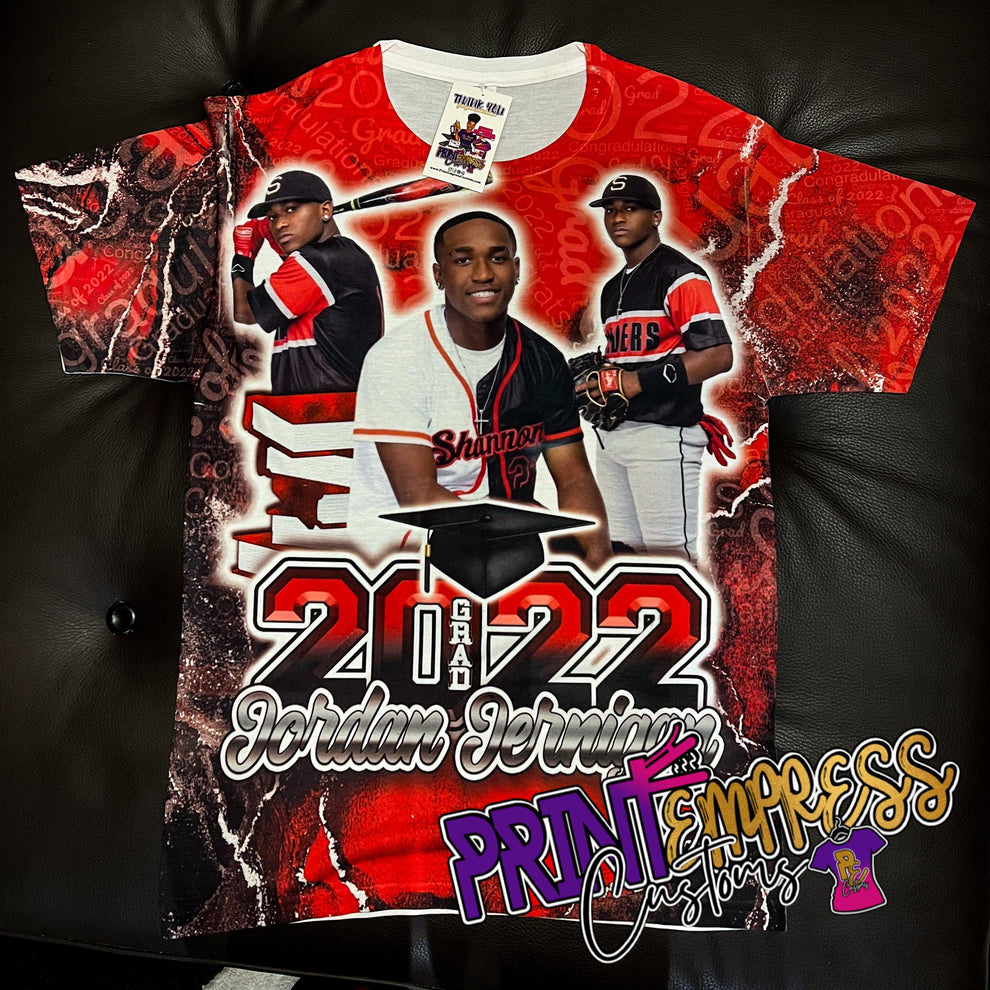 Custom: 3D Graduation Shirt – PRINT EMPRESS CUSTOMS LLC